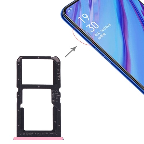 Oppo Reno Sim Tray Replacement-Pink – Fixbhi